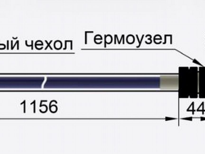 Ультрафиолетовая лампа погружная UVL ювл 21210
