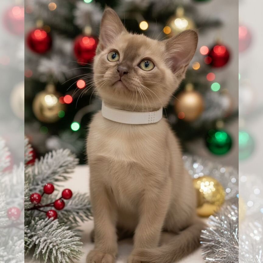 Европейский бурманский котёнок