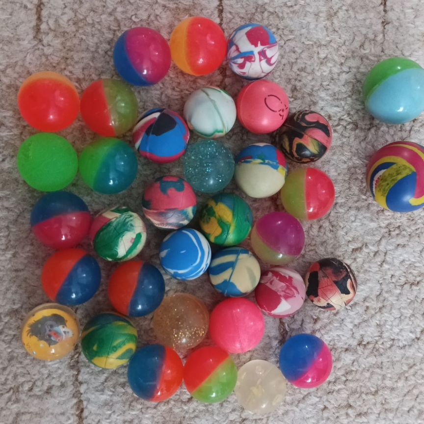 Мячики попрыгунчики