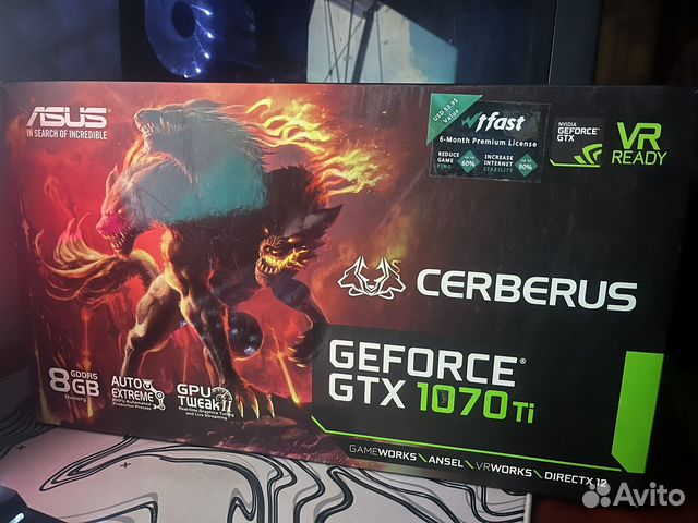Nvidia geforce gtx 1070 ti cerberus купить в Санкт-Петербурге ...