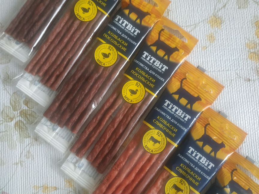 Лакомства для кошек