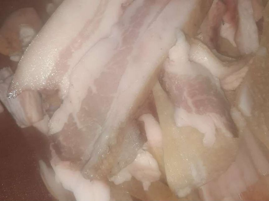 Остатки переработки сала