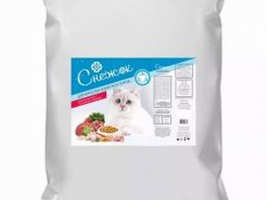 Корм для котов "Снежок"