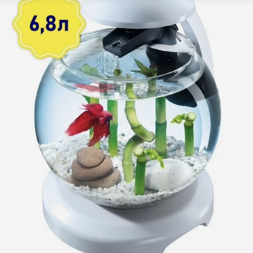 Аквариум 6.8 литра новый