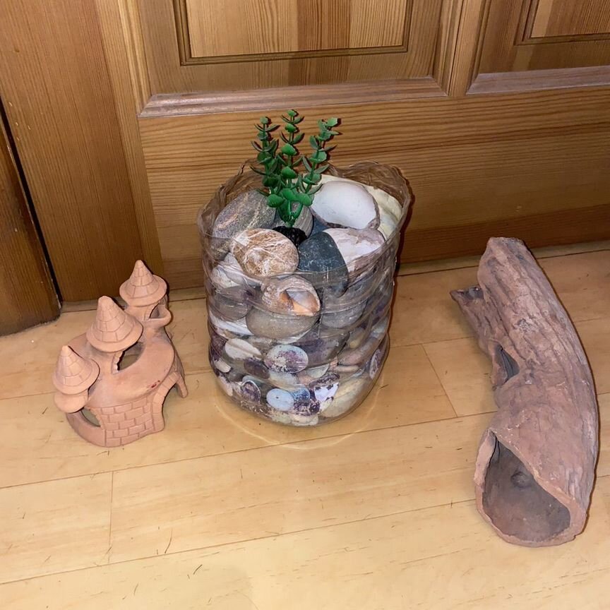 Камни и Декор для аквариума за всё цена