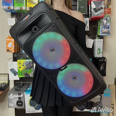 Портативная колонка ZQS 8211 купить в Челябинске | Электроника | Авито