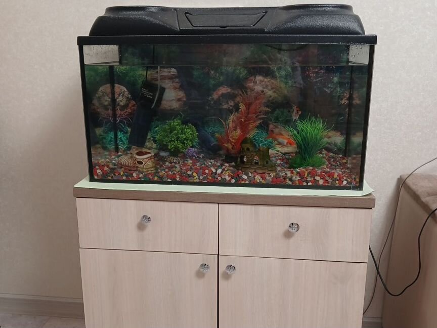 Аквариум с тумбой 120 литров