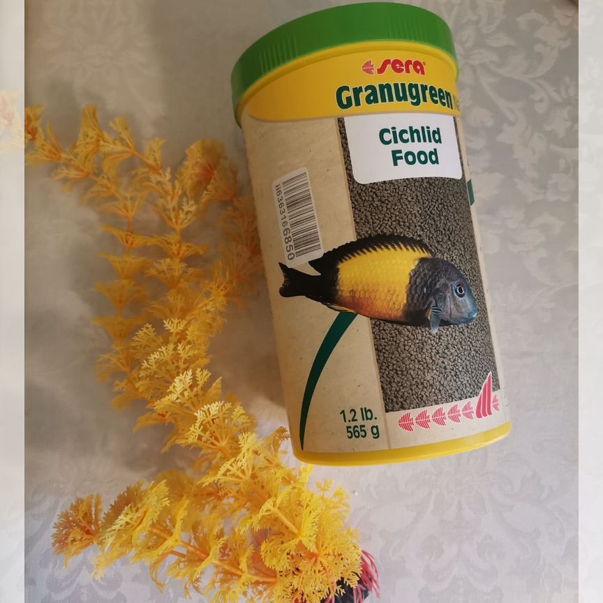 Корм sera cihlid food гранулы