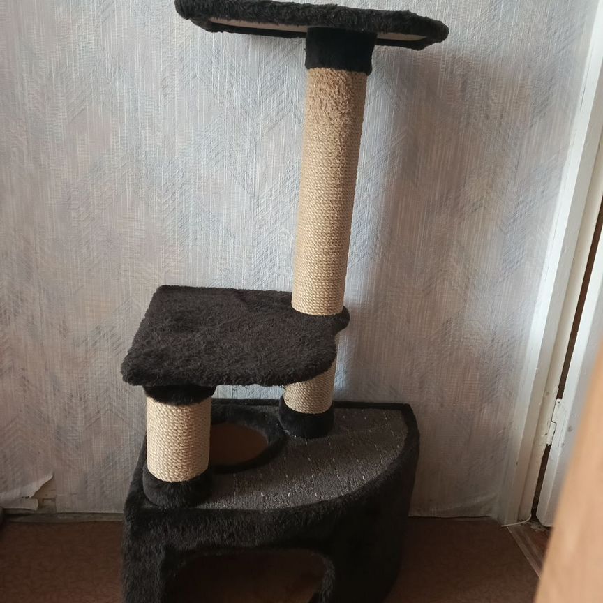 Когтеточка домик для кошки