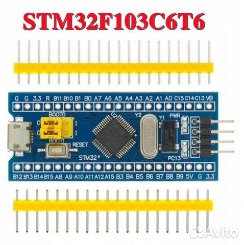 Отладочная плата stm32f103 Blue Pill купить в Екатеринбурге с доставкой ...