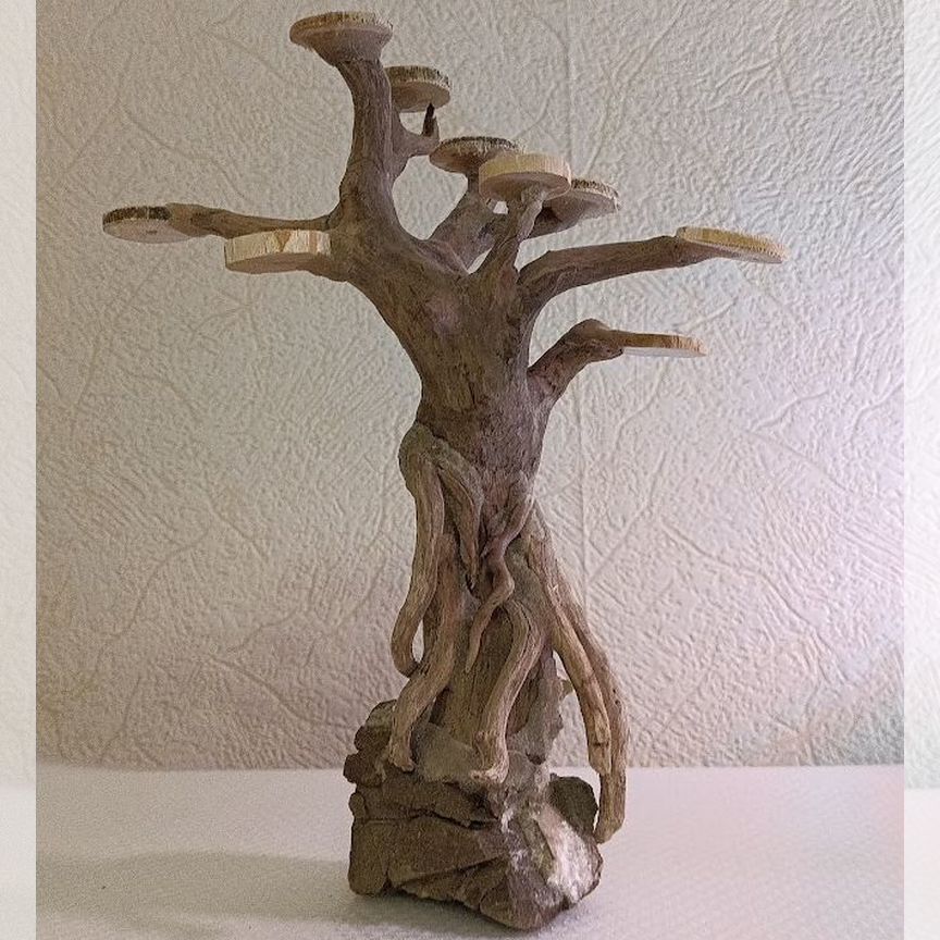 Декор для мха в аквариум