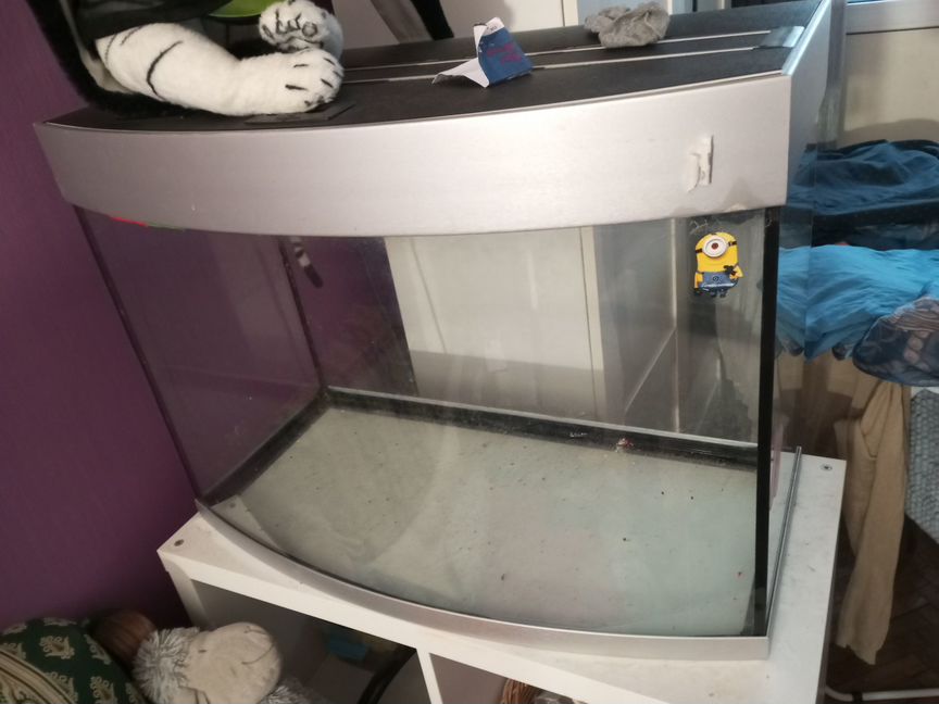 Аквариум с тумбой бу