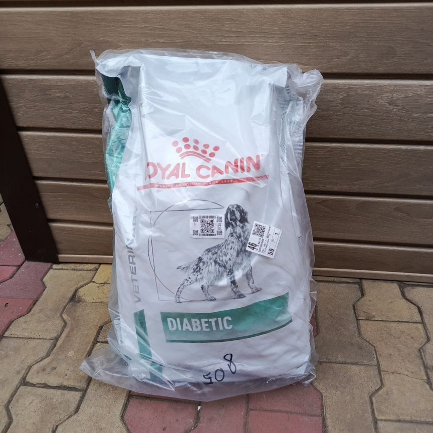 Корм для крупных собак с диабетом royal canin