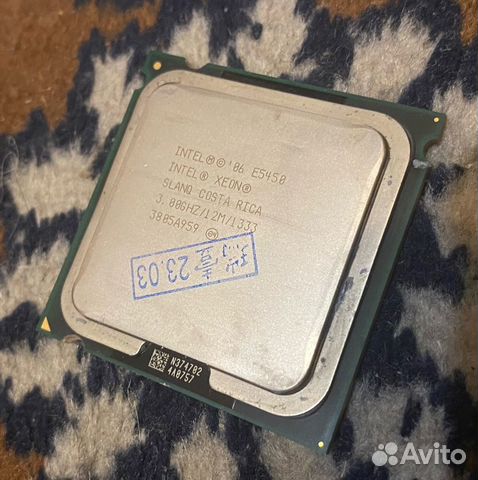 Процессор Intel Xeon E5450 LGA775 купить в Москве | Электроника | Авито