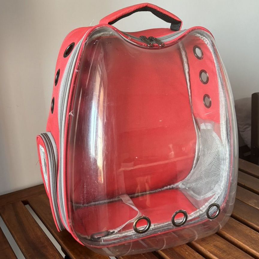 Переноска для кошек на спину