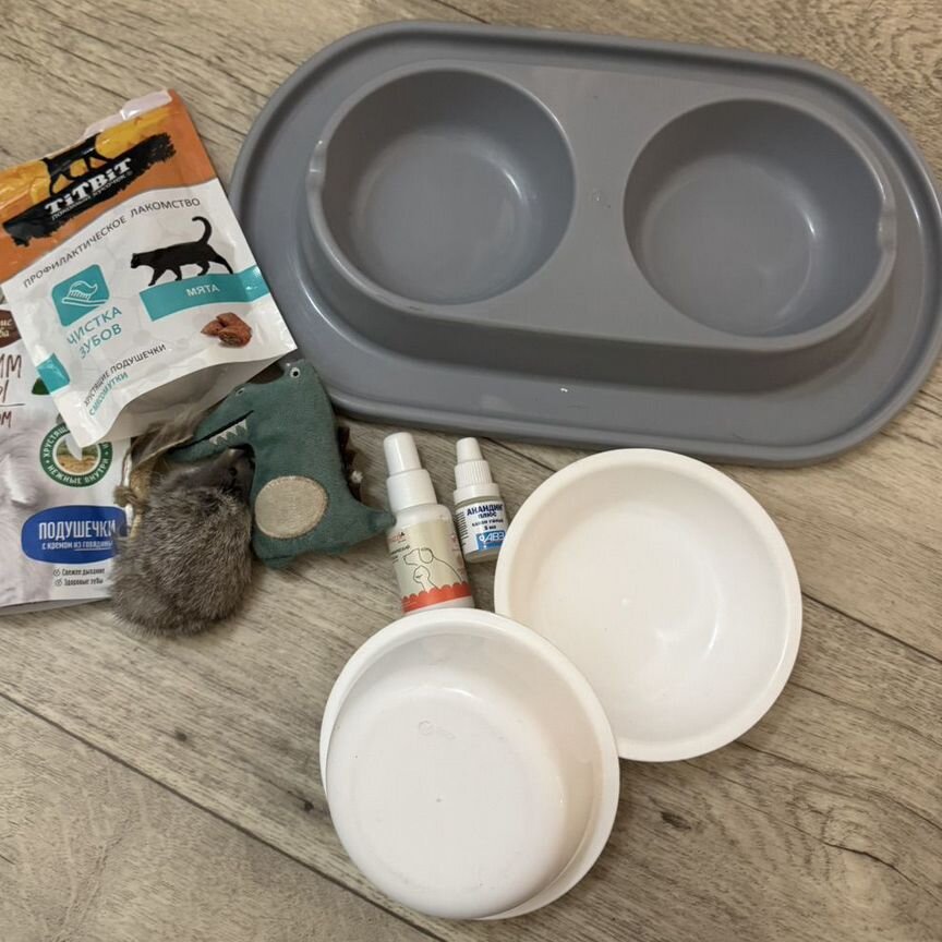 Кошачья миска и штуки