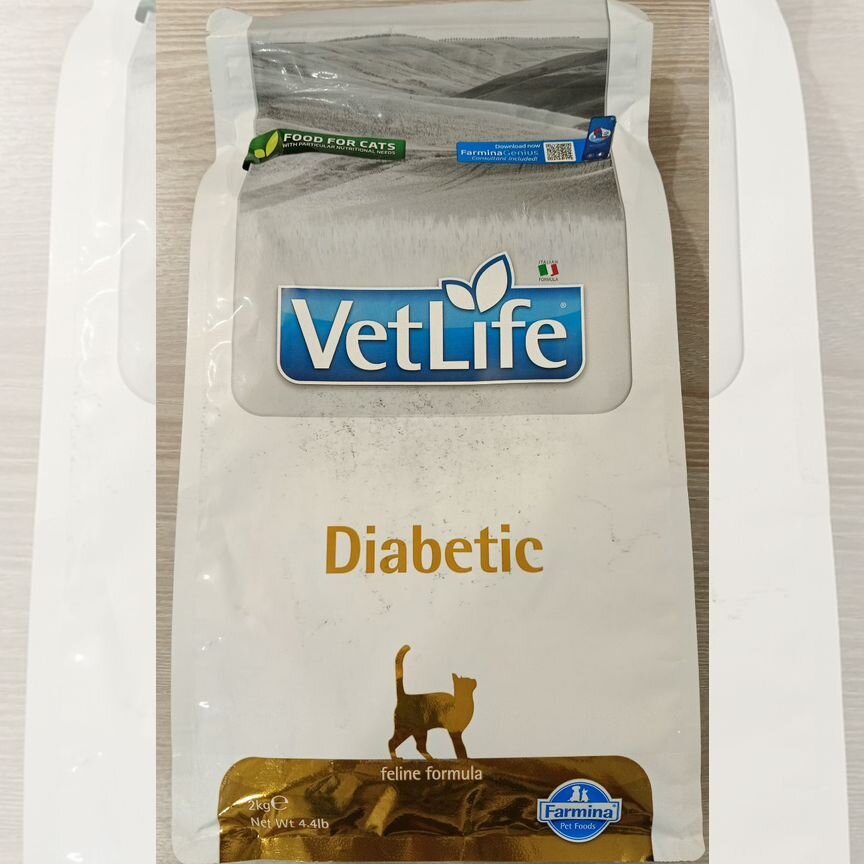 Farmina vet life diabetic для кошек