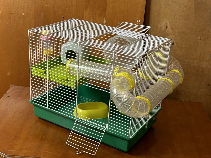 Клетка с трубами для хомяков грызунов