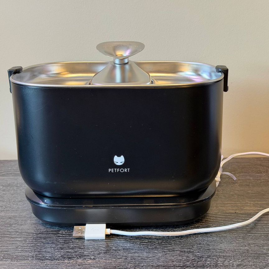 Поилка-фонтан petfort с датчиком движения, 2.5 л