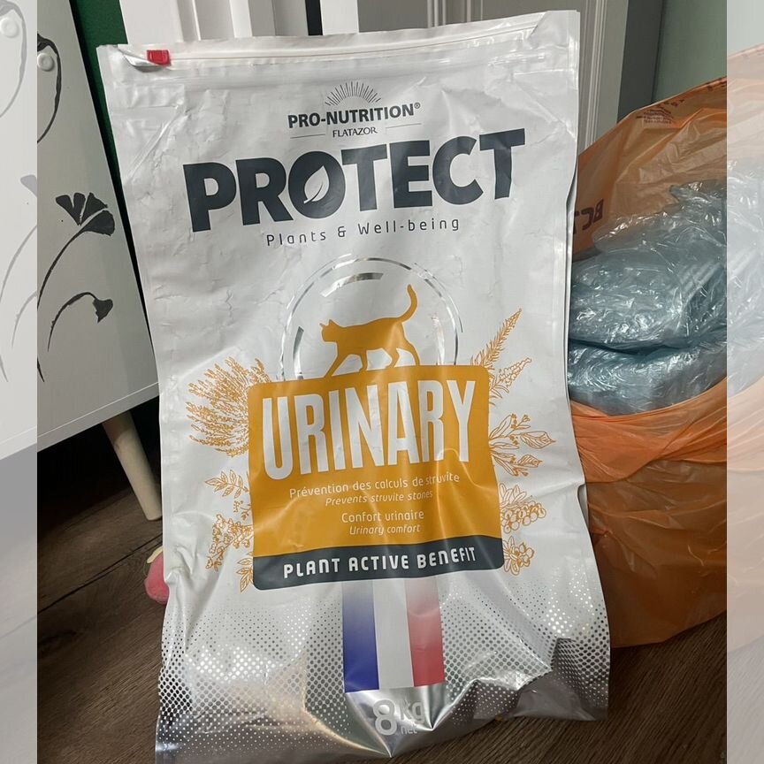 Flatazor protect urinary для кошек 8кг
