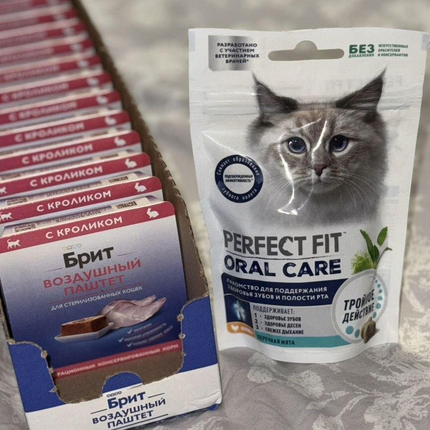 Набор паштетов брит с кроликом 12 шт