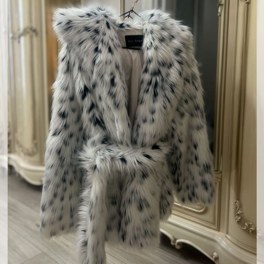 Искусственная шуба под рысь