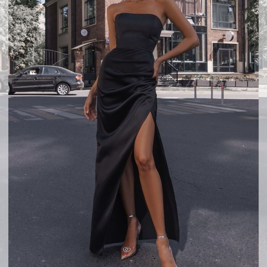 Вечернее платье корсетное