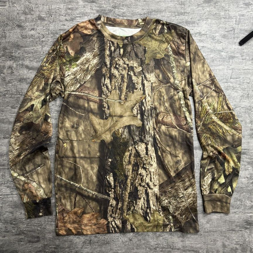 Лонгслив Mossy Oak деревья винтажный