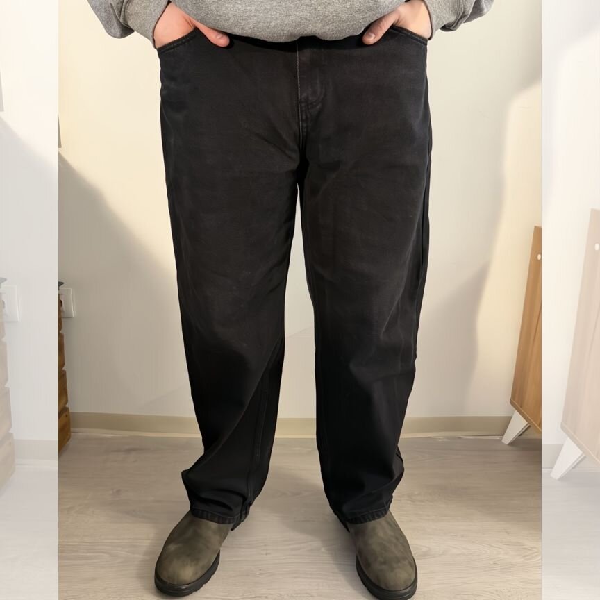 Черные джинсы SHU