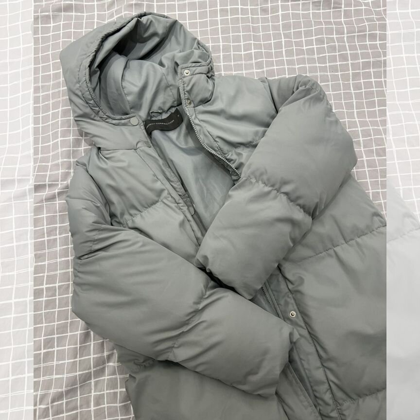 Пуховик длинный french connection 42-44