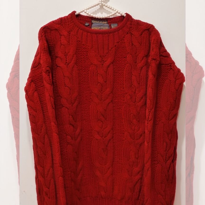 Аранский свитер Ирландия шерсть-мягкость