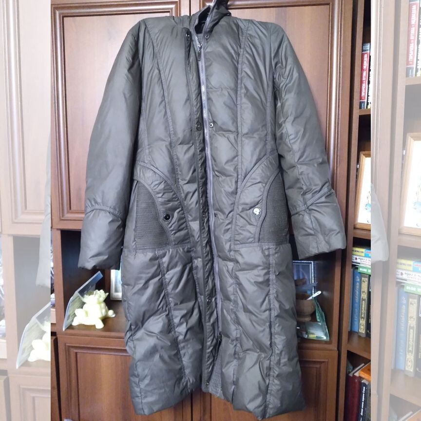 Пальто-пуховик женское 50 размер