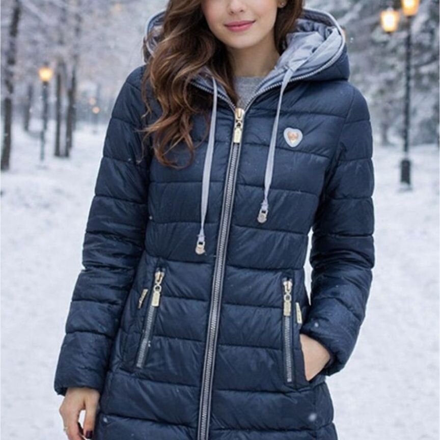 Пуховик Куртка Пальто Женское 44 46