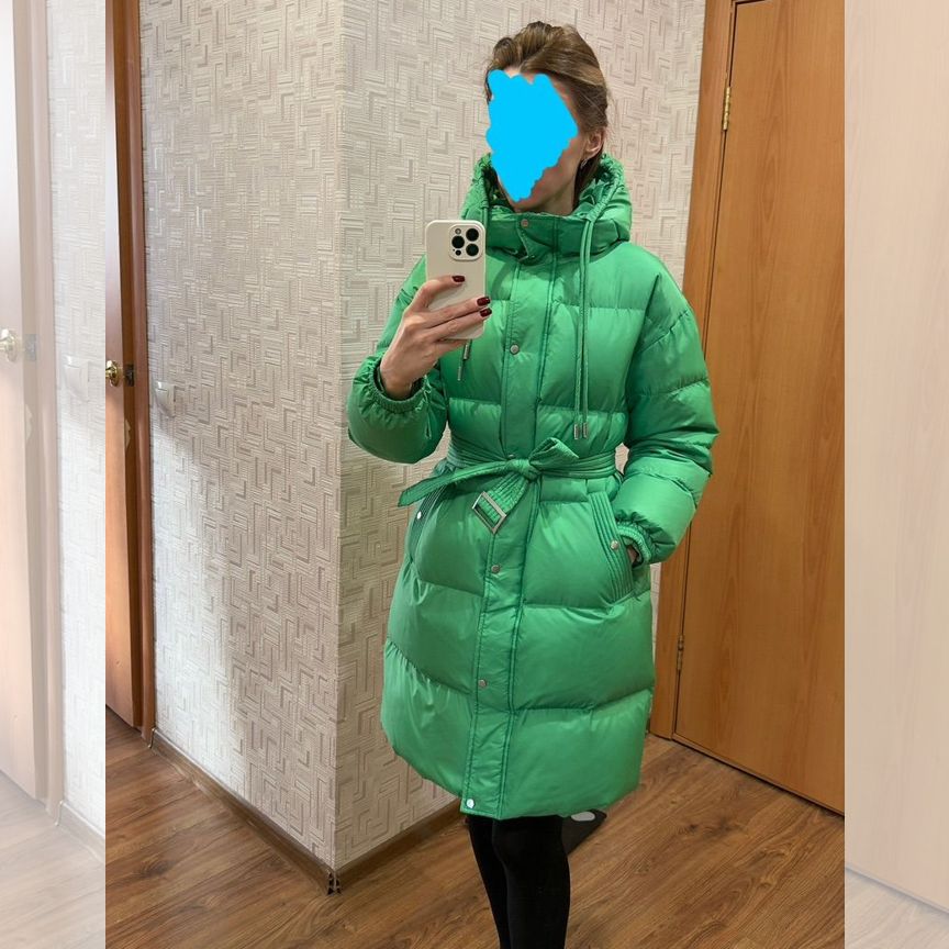 Пуховик зимний женский 44 46