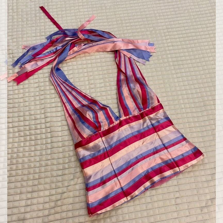 Топ с лентами 44