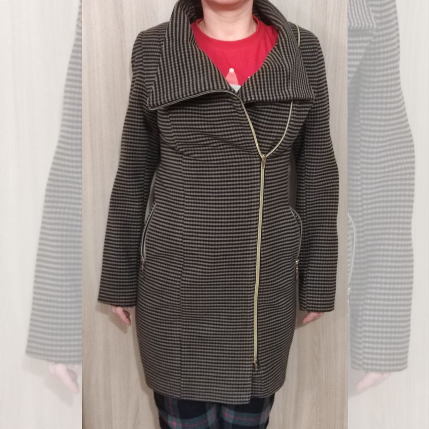 Пальто женское демисезонное 44