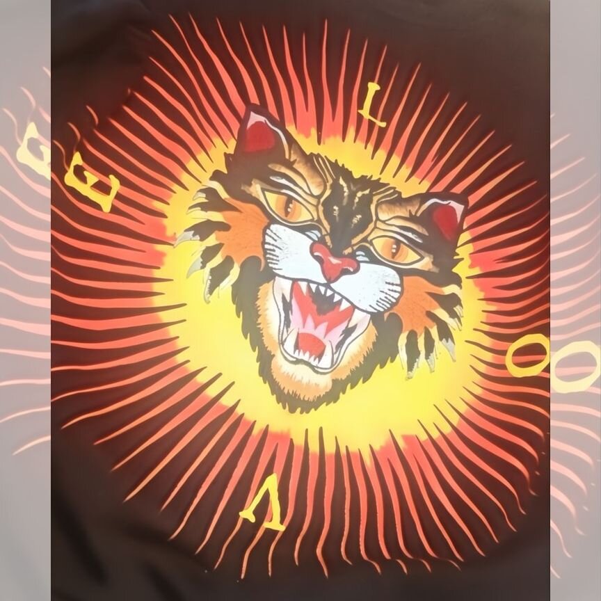 Свитшот gucci angry cat