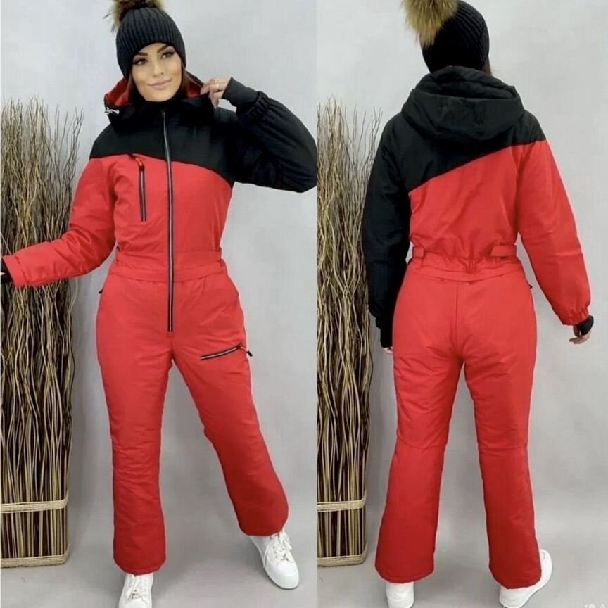 Комбинезон женский горнолыжный зимний
