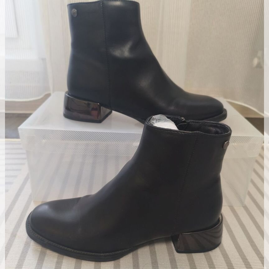 Ботильоны натуральная кожа 36