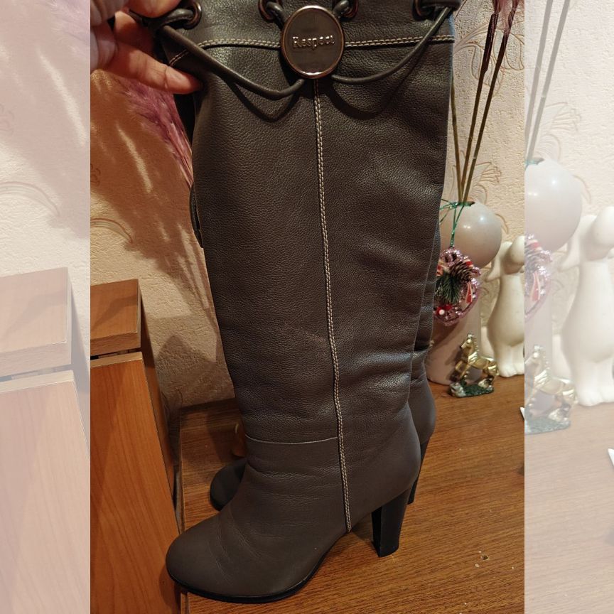 Сапоги женские зимние 38